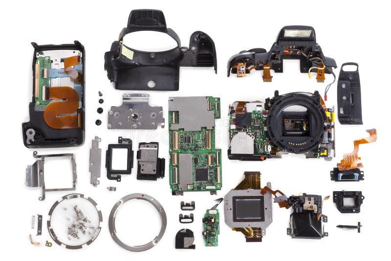 Repair digital SLR camera editorial stock image. Image of macro - 105076434