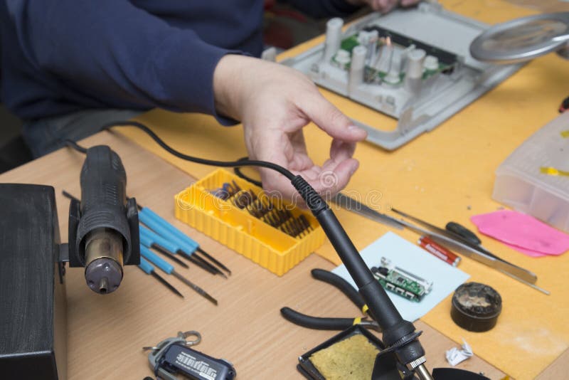 Repair of Electronic Boards. a Tool for Repairing Electronic Components ...