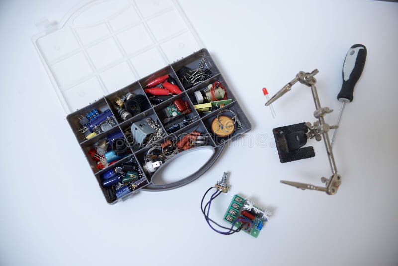 Repair of Electronic Devices, Tin Soldering Editorial Photo - Image of ...