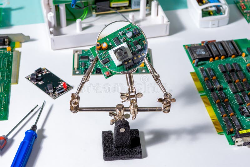 Repair of Electronic Devices in the Workshop. Recycling of Electronic ...