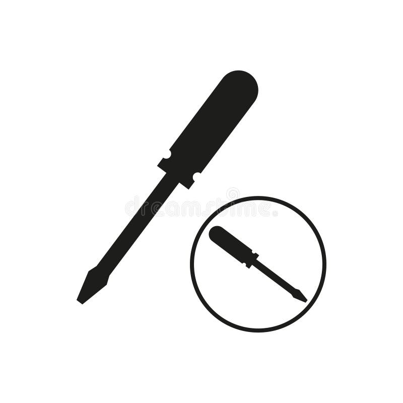 Repair Icon. Settings Icon. Screwdriver Icon. Vector Illustration. EPS ...