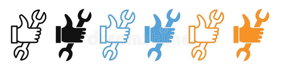 Engine Repair Icon for Mechanical Fixes and Engineering Solutions Stock ...