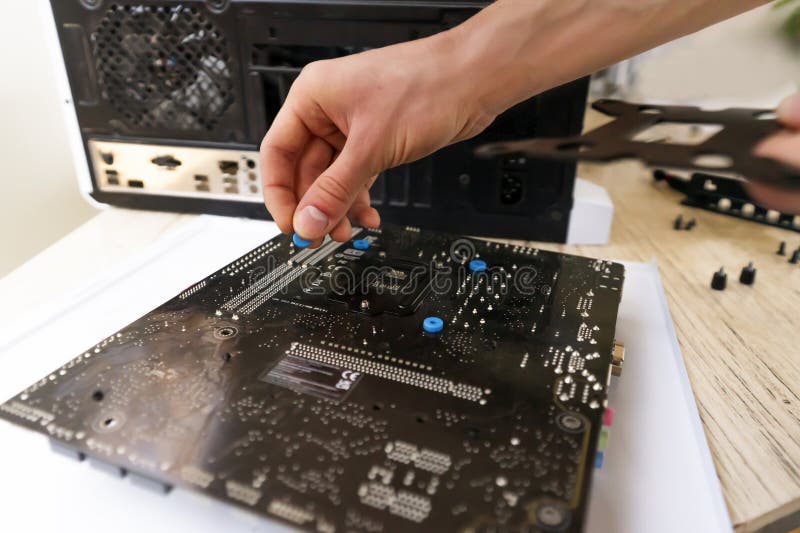 Repair, Installation of Computer Motherboard, Components, Microchips ...