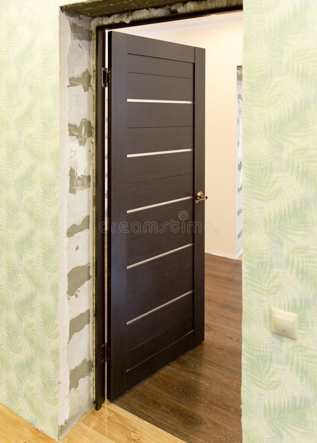 Repair of Interior Doors in the House Stock Photo - Image of springs ...