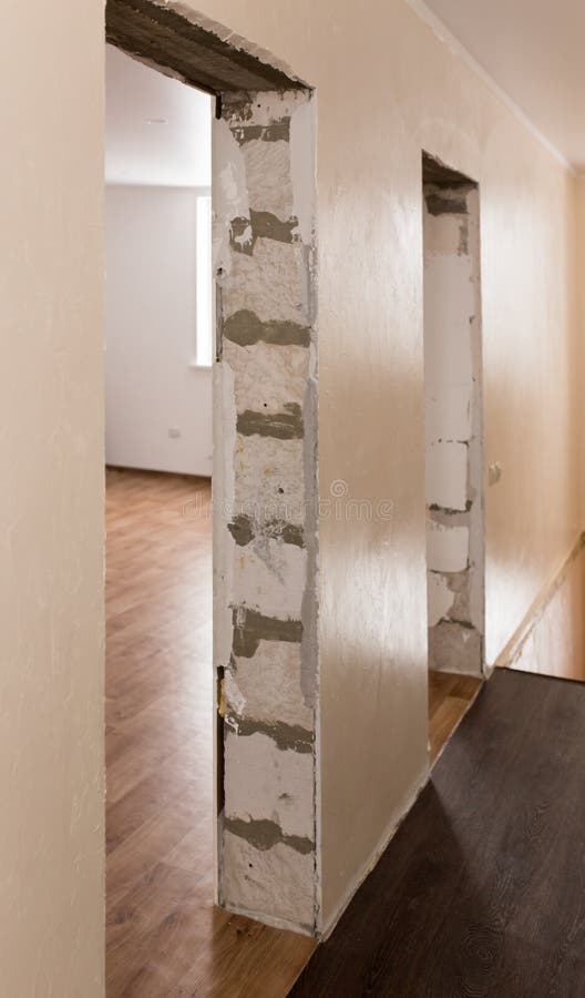 Repair of Interior Doors in the House Stock Image - Image of ...