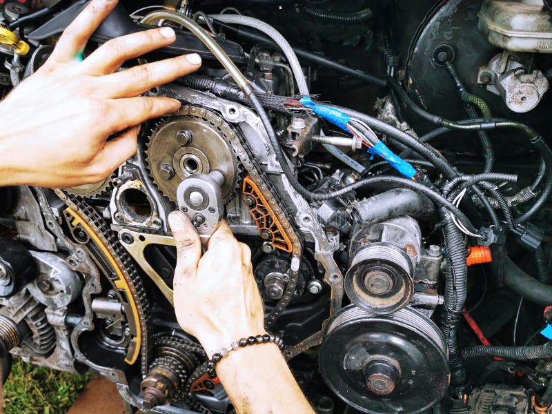 Repair of the Internal Combustion Engine of a Passenger Car. Repair of ...