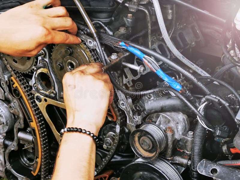 Repair of the Internal Combustion Engine of a Passenger Car. Repair of ...