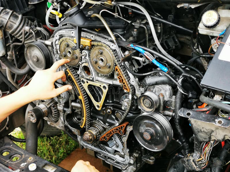 Repair of the Internal Combustion Engine of a Passenger Car. Repair of ...