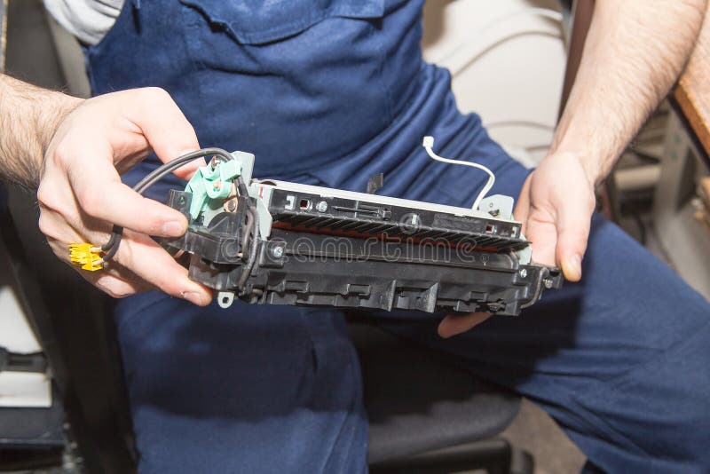 Repair Laser Printer stock image. Image of professional - 39086109