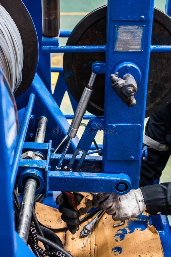 Repair machine stock image. Image of hand, movement, machine - 68509547