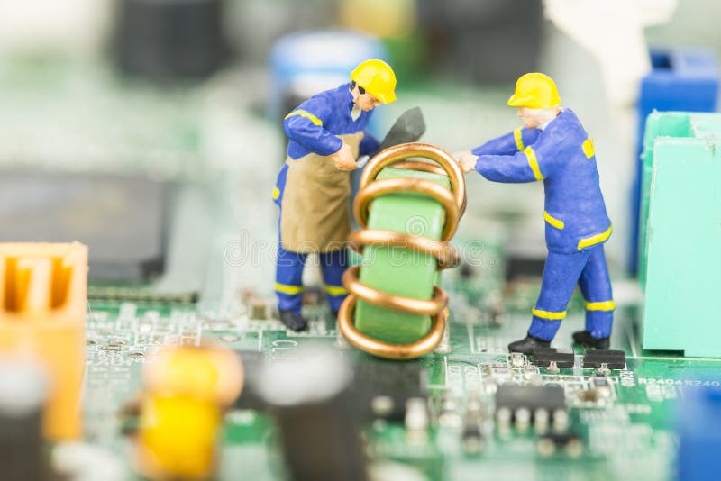 Repair stock image. Image of engineering, figure, mini - 60424517