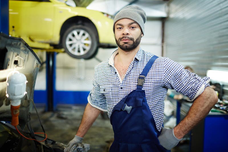 Repair master stock image. Image of cardiagnostics, owner - 95512487