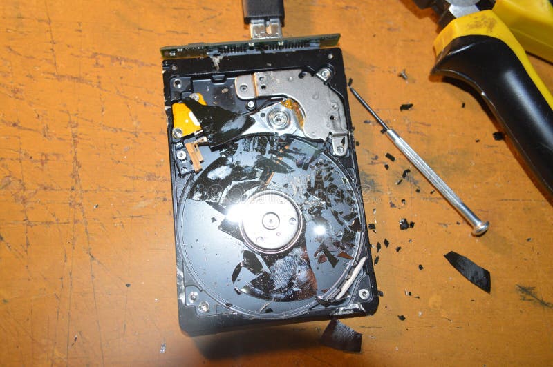 Repair Microelectronics Computer Hard Drive Stock Photo - Image of ...