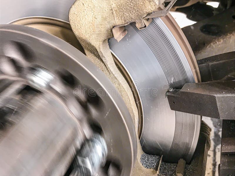 Repair old car brake discs stock photo. Image of occupation - 221094970