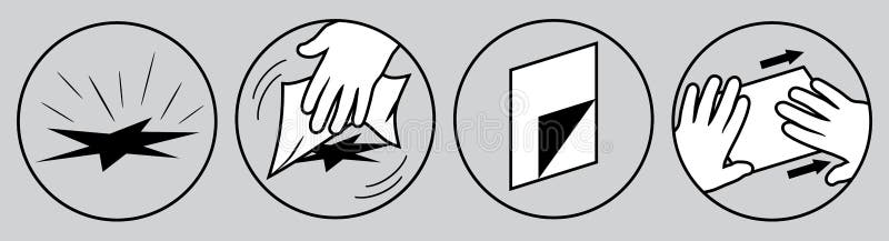 Repair and Patching. Instruction for Use Stock Vector - Illustration of ...