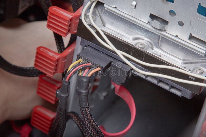 Repair of PC Installation of Components Cleaning from Dust Assembly ...