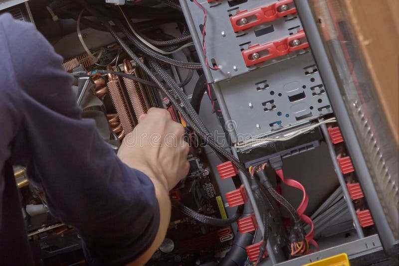 2,859 Computer Repair Installation Motherboard Stock Photos - Free ...