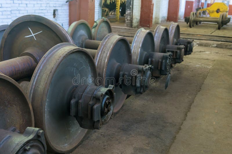 Shop Repair and Restoration of the Train Wheels with Train Stations ...