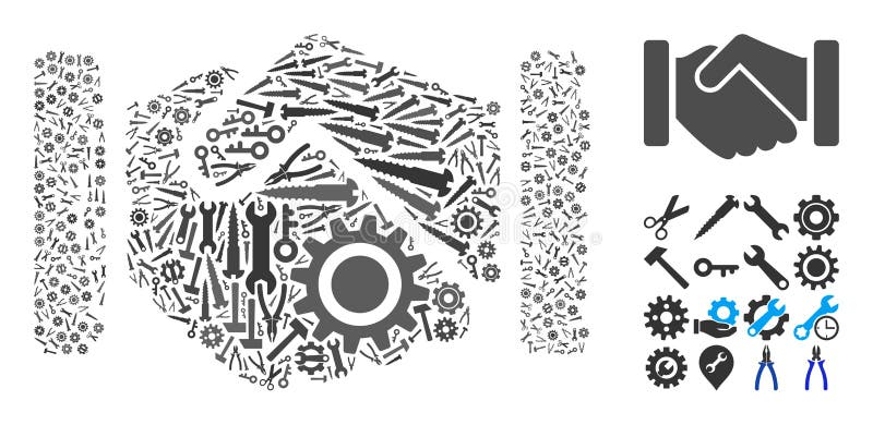 Shake Hands Gear Icon Stock Illustrations – 53 Shake Hands Gear Icon ...