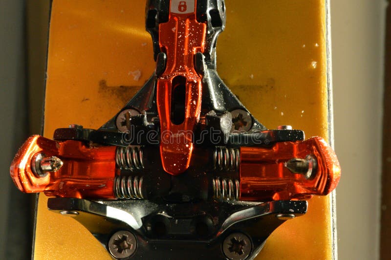 Repair of Ski and Snowboard Stock Image - Image of mount, floor: 111866831