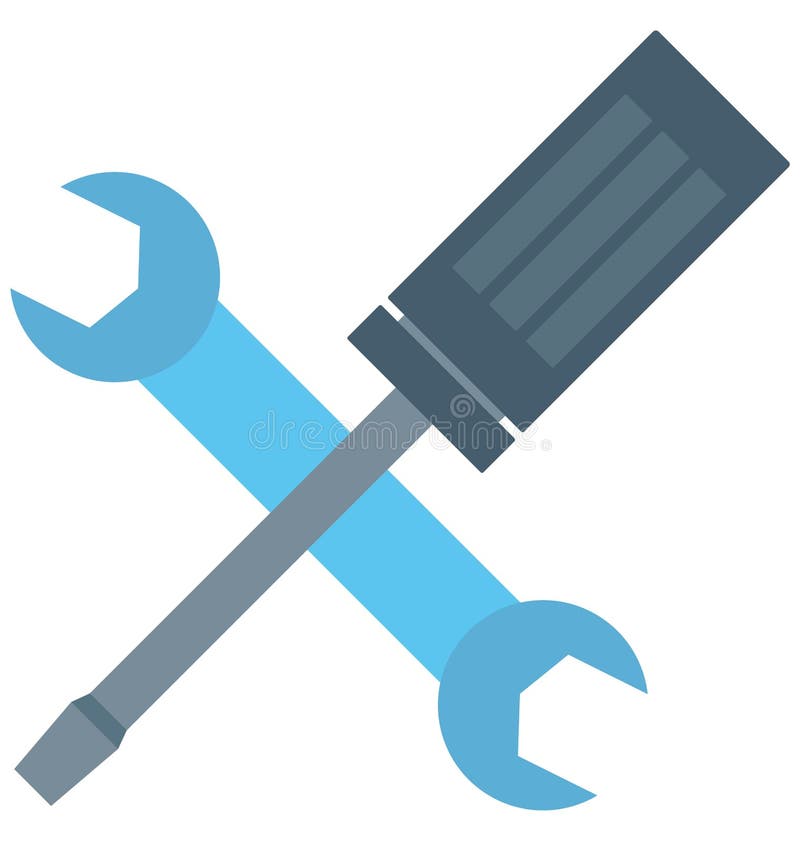 Repair Tools, Garage Tools Vector Icon Stock Vector - Illustration of ...