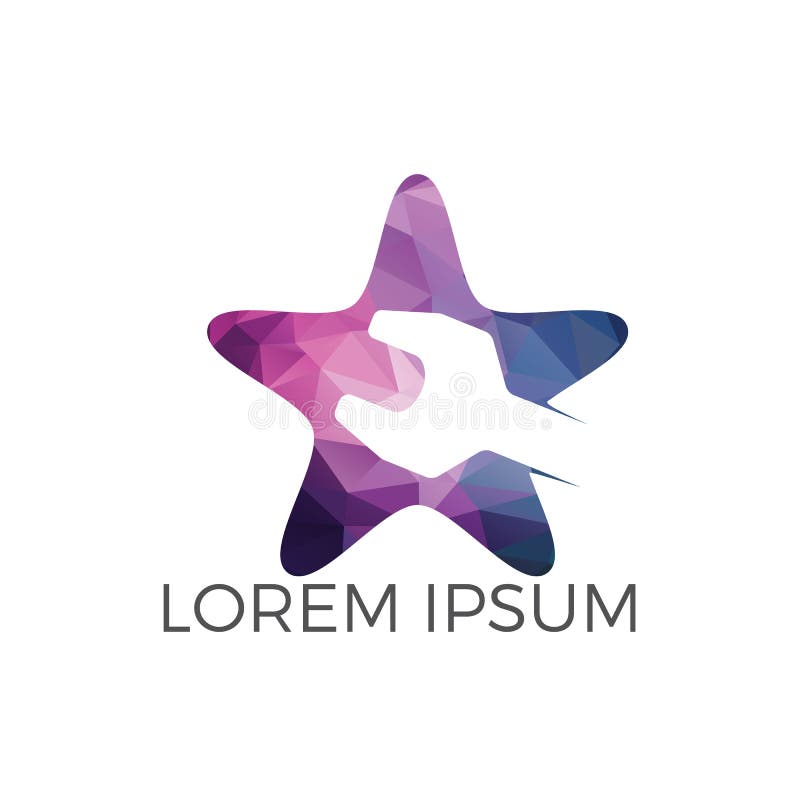 Wrench Star Shape Technical Repair Service Logo Design. Stock Vector ...