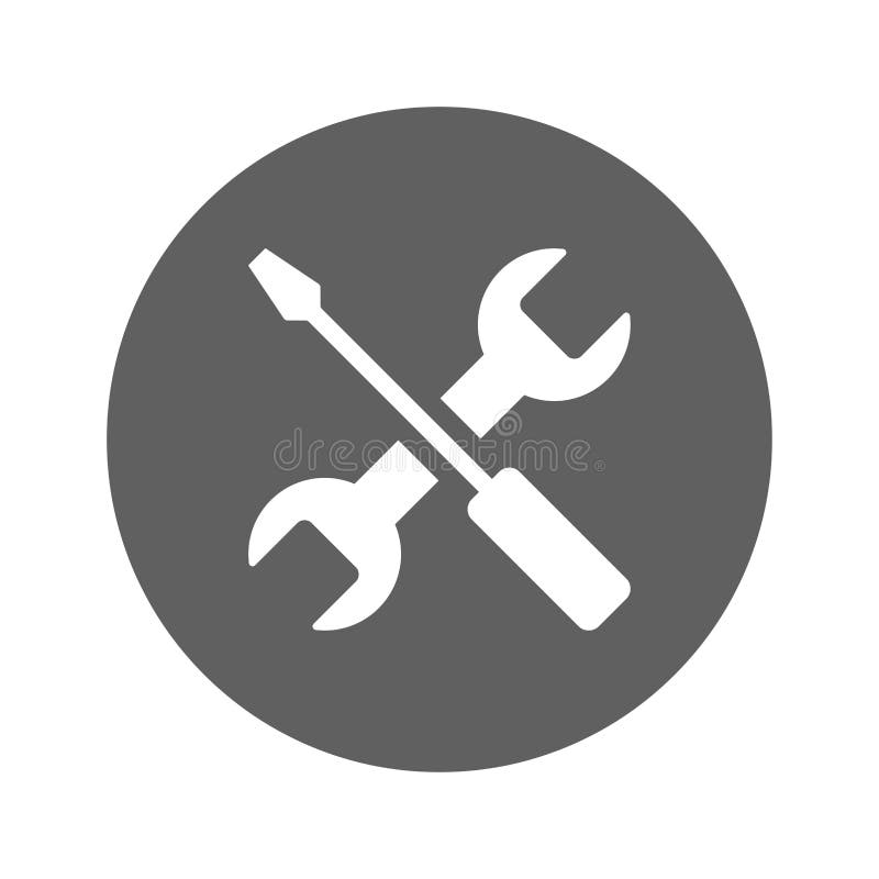 Repair tools icon stock illustration. Illustration of screwdriver ...