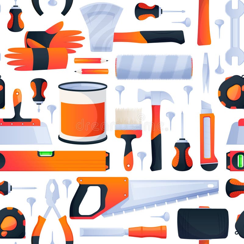 Carpenter Tools Pattern Stock Illustrations – 638 Carpenter Tools Pattern Stock Illustrations ...