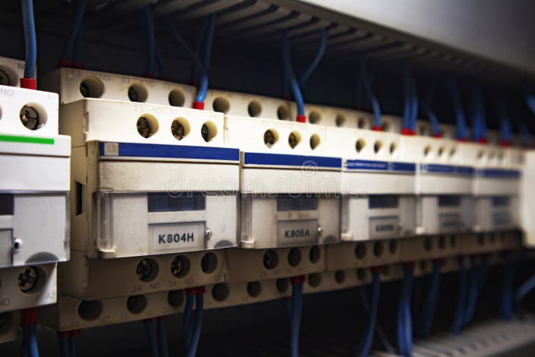 Repair Tower Crane Electrical System of Tower Crane Check Contactor ...