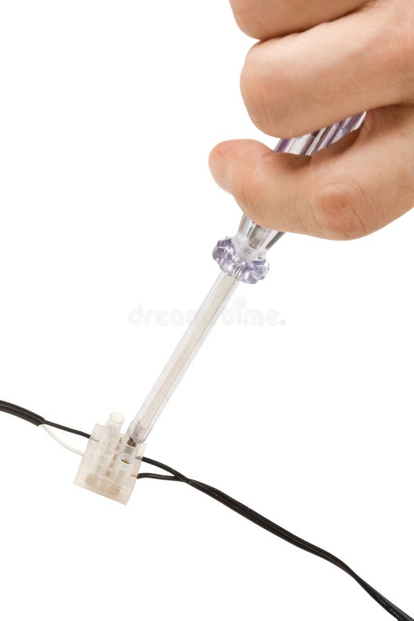 Repair wiring stock photo. Image of mending, renovation - 15489550