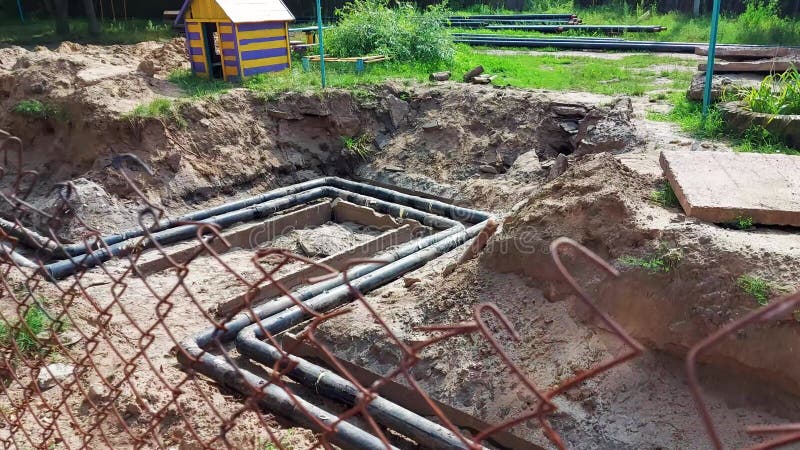 Repair Work To Replace and Reconstruct the Old Underground Pipeline ...