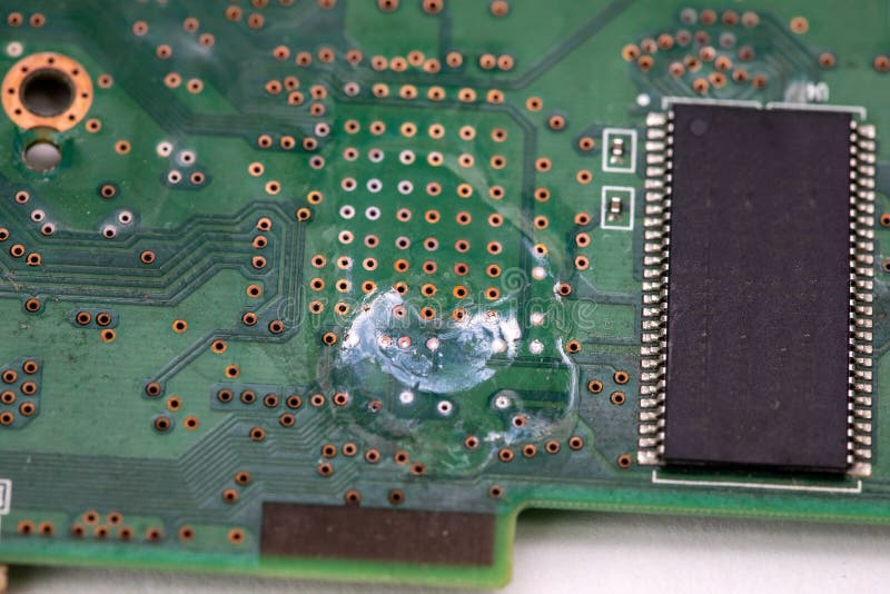 Repairing Broken Laptop Notebook Computer Stock Image - Image of ...