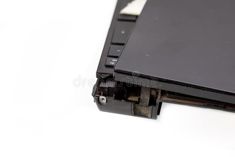 Repairing Broken Laptop Notebook Computer Stock Photo - Image of ...