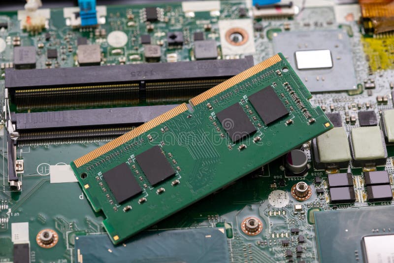 Repairing Broken Laptop Notebook Computer Stock Image - Image of ...