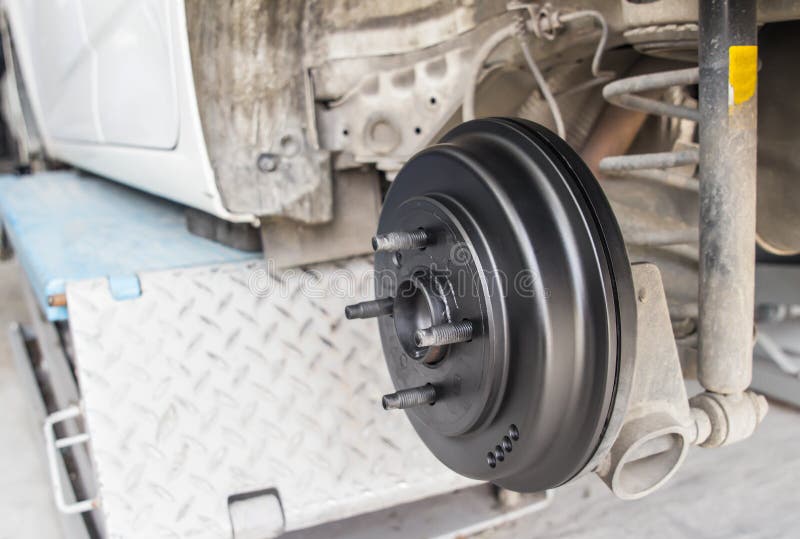 Repairing of car wheel stock image. Image of mechanic - 45034759