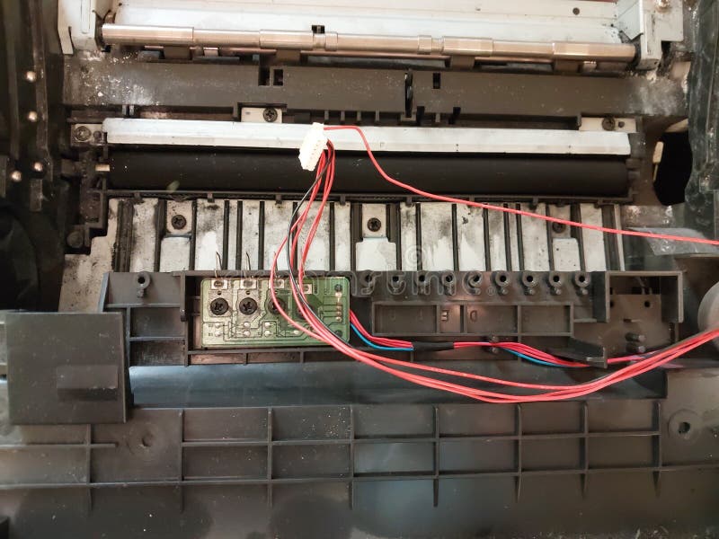 Broken CNC Laser Engraving Cutting of Heavy Metal. Concept Banner ...