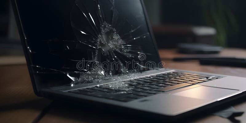 Repairing a Laptop with a Broken Screen Hinge Dynamic Lig Generative AI ...