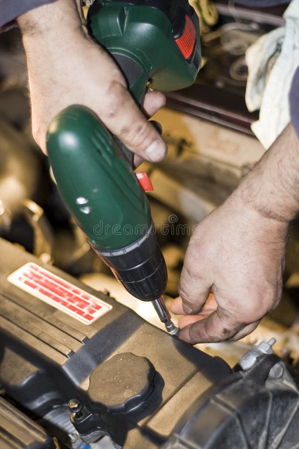 Repairing Machinery Picture. Image: 8209383