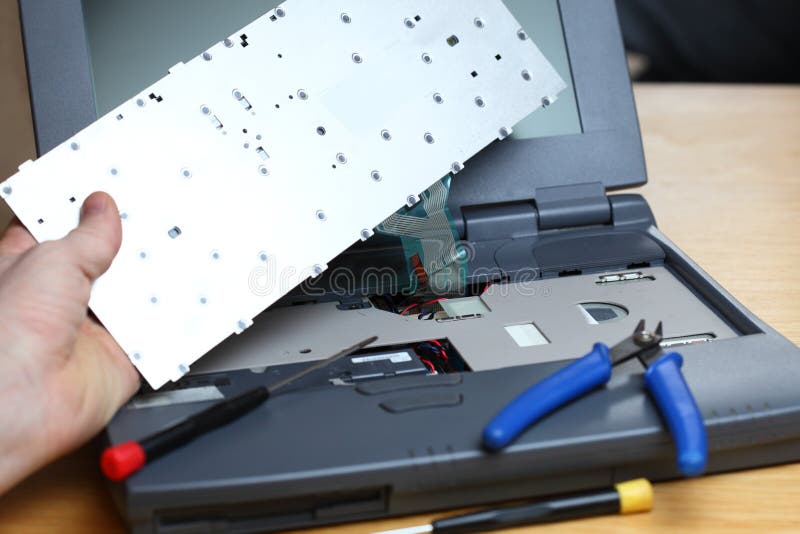 Install notebook stock photo. Image of chip, hardware - 30118438