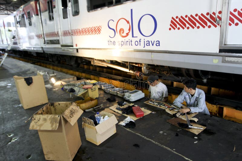 Repairing train editorial photography. Image of repairing - 73692577