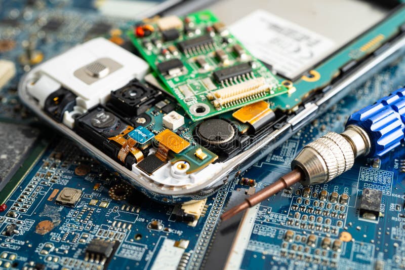 Repairing and Upgrade Circuit Mainboard of Notebook, Electronic ...