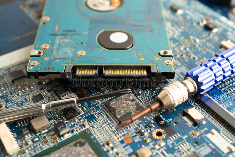 Repairing and Upgrade Circuit Mainboard of Notebook, Electronic ...