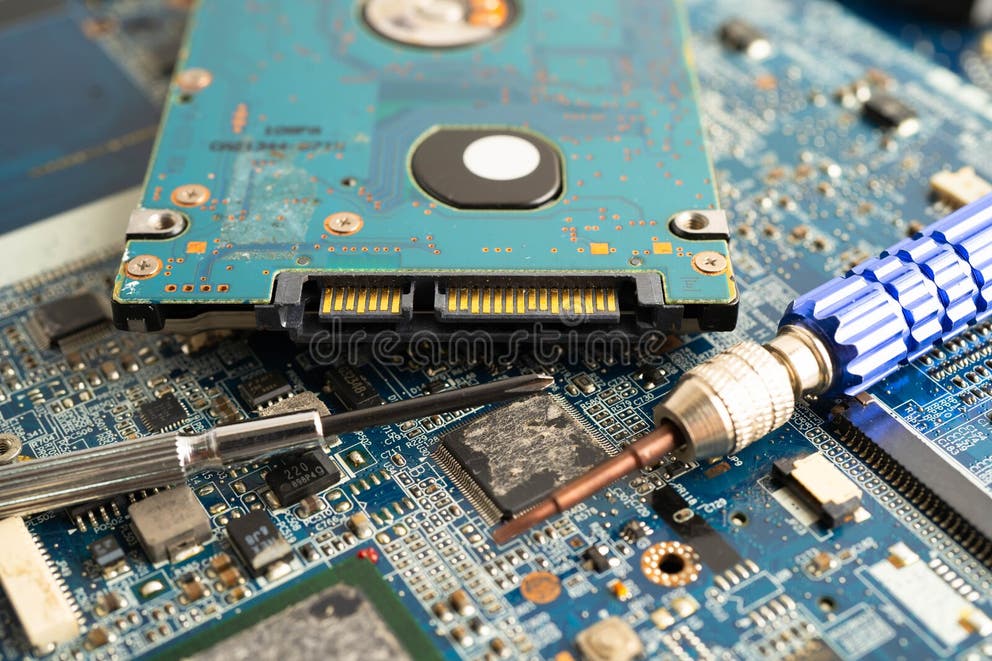 Repairing and Upgrade Circuit Mainboard of Notebook, Electronic ...