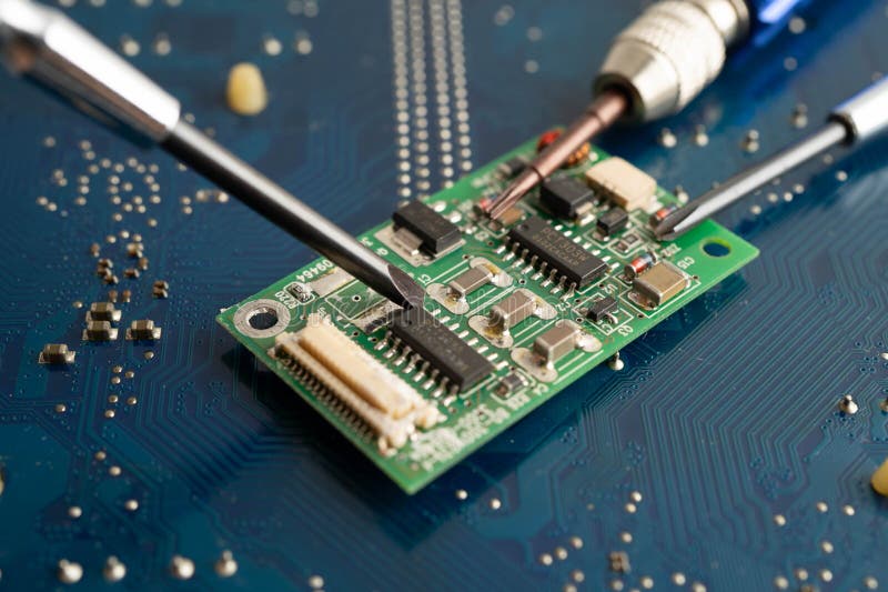 Repairing and Upgrade Circuit Mainboard of Notebook, Electronic ...