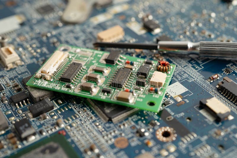 Repairing and Upgrade Circuit Mainboard of Notebook, Electronic ...