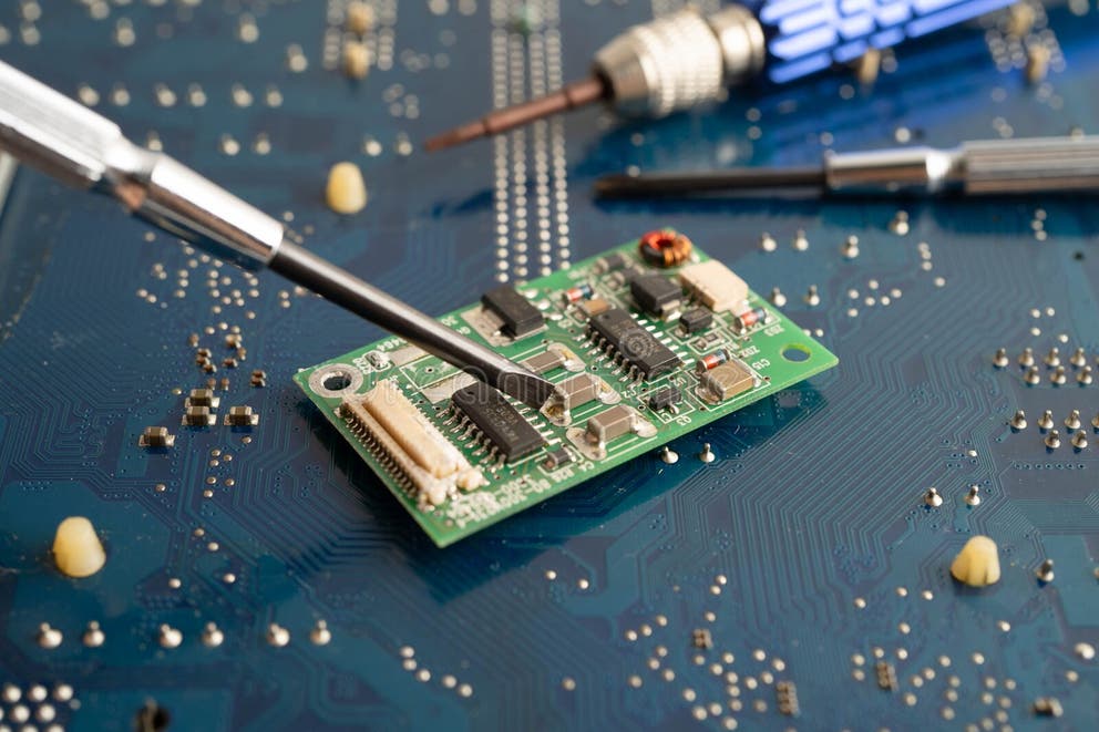 Repairing and Upgrade Circuit Mainboard of Notebook, Electronic ...