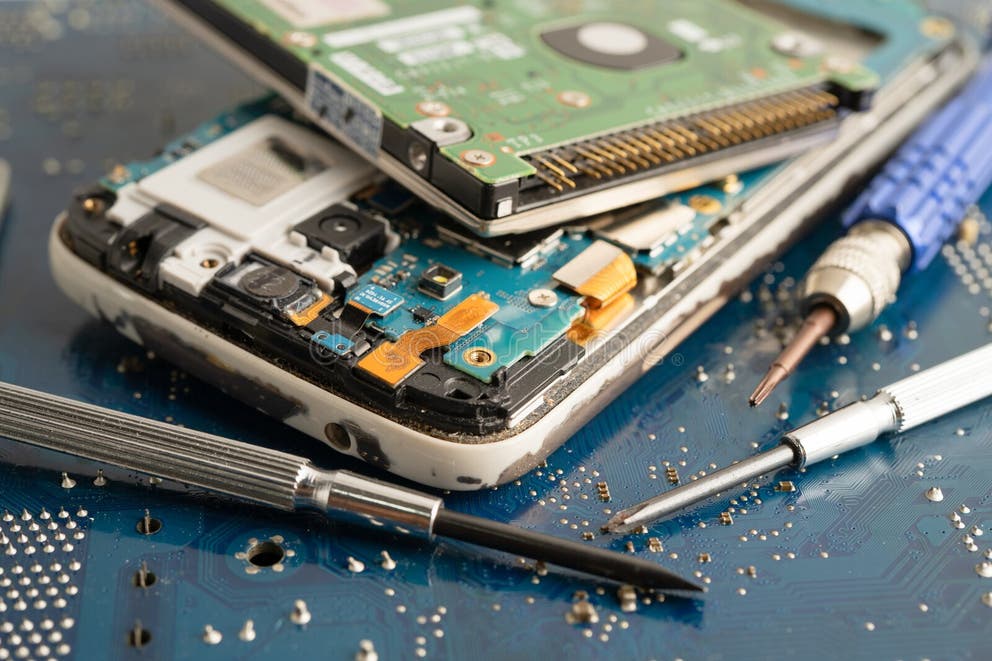 Repairing and Upgrade Circuit Mainboard of Notebook, Electronic ...