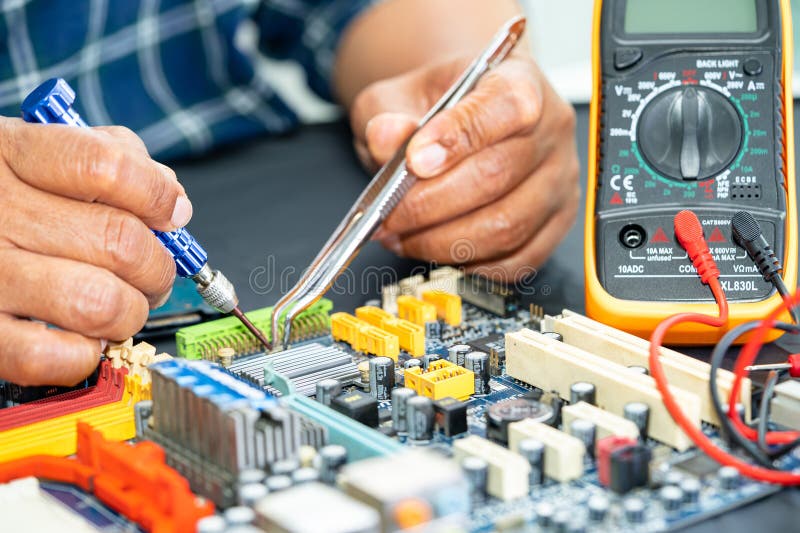 Repairing and Upgrade Circuit Mainboard of Notebook, Electronic ...