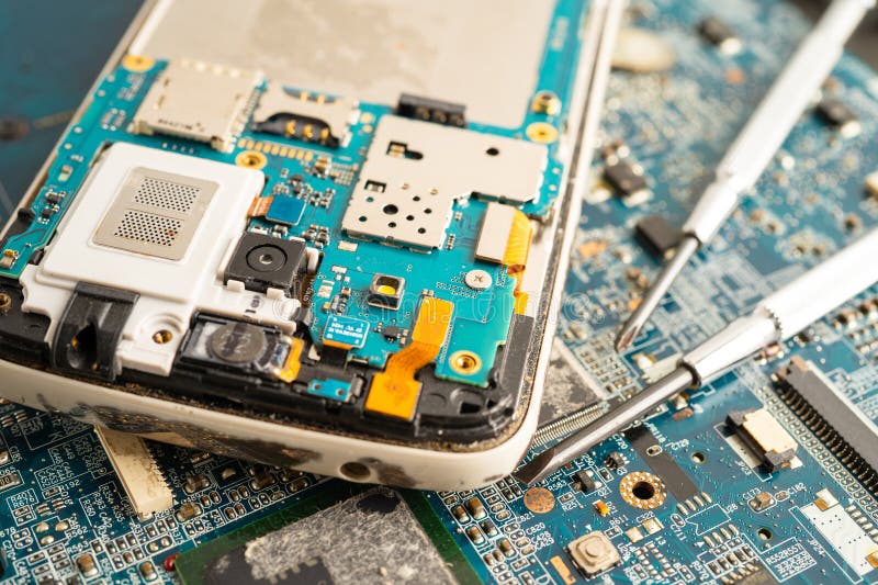 Repairing and Upgrade Circuit Mainboard of Notebook, Electronic ...