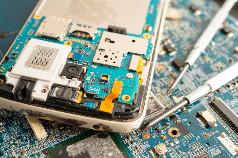 Repairing and Upgrade Circuit Mainboard of Notebook, Electronic ...